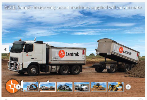 Lantrak across Australia | iseekplant